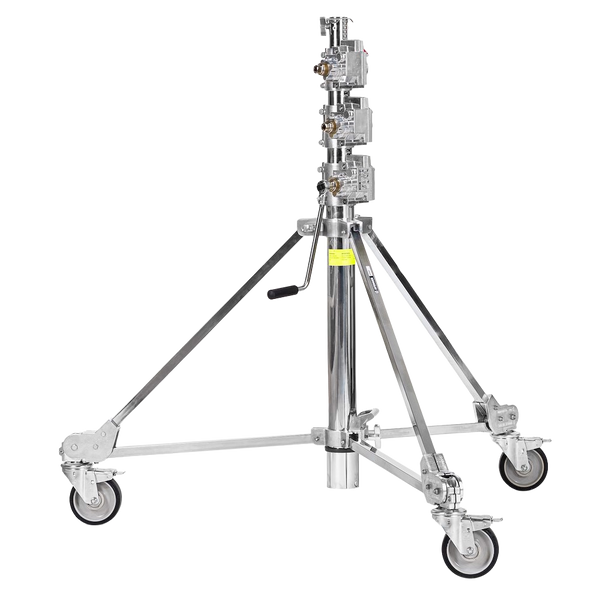 Avenger Strato Safe Crank-Up Stand with Braked Wheels - FrameLight