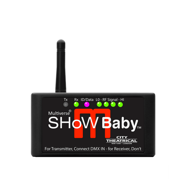 City Theatrical SHoW Baby Multiverse Wireless DMX - FrameLight